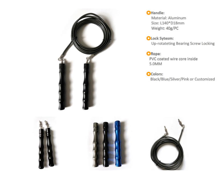 Cheap Bamboo joint Skip Rope Bamboo Joint Plastic Black Self-locking ...